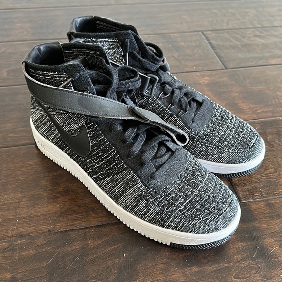 Nike | Shoes | Nike Flyknit Air Force Oreo | Poshmark